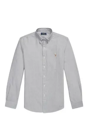 Polo Ralph Lauren Slim-fit Oxford Shirt - Gray