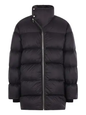 Rick Owens Turtleneck Jacket - Black