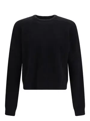 Rick Owens Rick Owens Signature Round Neck Sweater Black