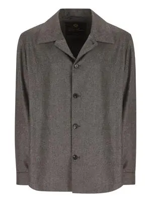 Loro Piana Overshirt Shirt - Black