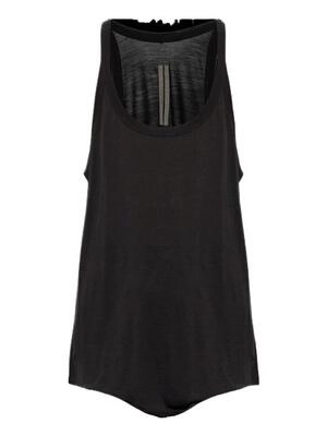 Rick Owens Sleeveless Vest - Black