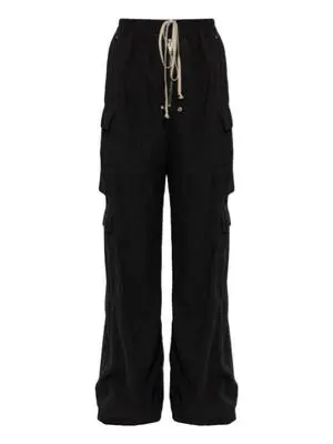 Rick Owens Casual Drawstring Pants - Black