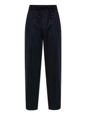 Dolce & Gabbana Dolce & Gabbana Drawstring Casual Pants Black