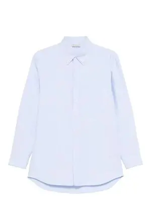 Moncler Long-sleeved Shirt Light Blue