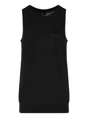 Amiri Sleeveless Tank Top - Black
