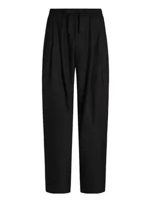 Dolce & Gabbana Dolce Gabbana Pleated Pants - Black