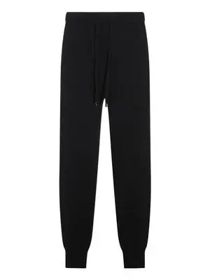 Antonelli Firenze Antonelli Firenze Ribbed Knit Trousers Black