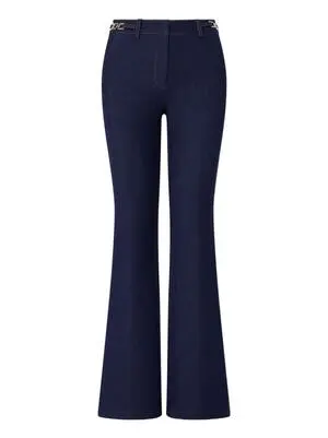 LIU JO Liu Jo Bootcut Jeans With Chain Detail