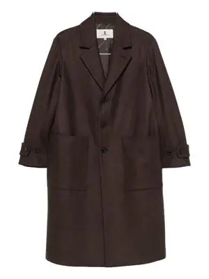 Barena Venezia Button-up Notched-lapels Coat - Black
