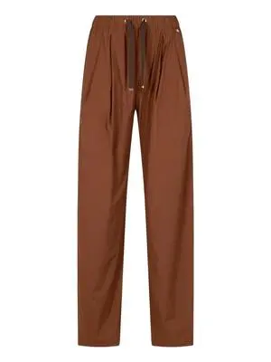 Herno Drawstring Relaxed Pants - Brown