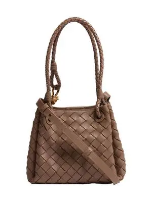 Bottega Veneta Parachute Small Bag - Brown