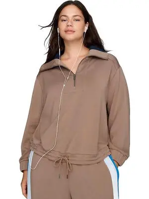 Bernardo Quarter-zip Jacket - Taupe