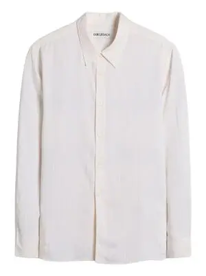 Our Legacy Stripe Ceremony Viscose Beyond Shirt - Cream