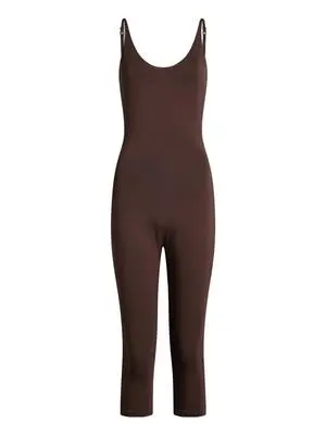 SKIMS Smooth Layers Skimpy Strap Catsuit - Cocoa