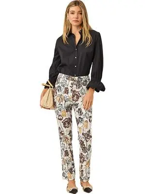 Lilly Pulitzer® Ana High Rise Pant - Coconut