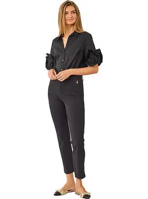 Lilly Pulitzer® Ana High Rise Pant - Noir