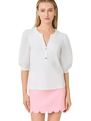 Lilly Pulitzer® Ronson Knit Top - White