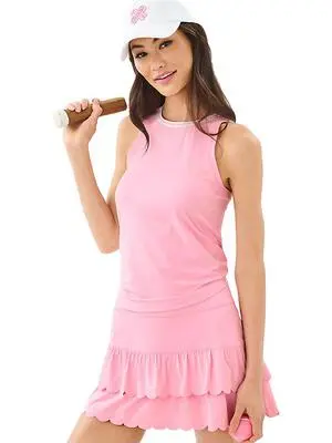 Lilly Pulitzer® Upf 50+ Luxletic Westley Cutout Tank - Conch Shell Pink