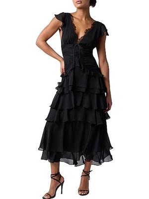 VICTORIA'S SECRET Lulus Lulus Sai Tiered Dress