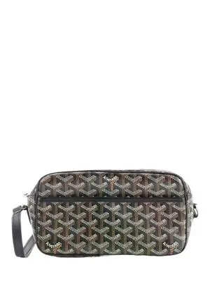 Goyard Cap Vert Bag Coated Canvas Cross Body Bag - Black