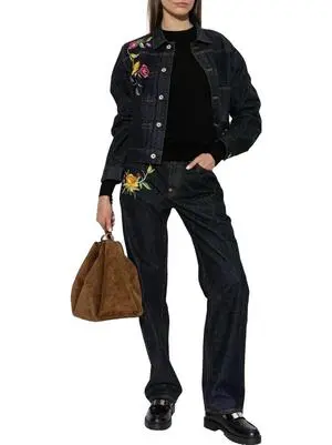 Kenzo Wildflower Wool Jumper - Black