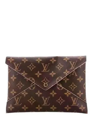 LOUIS VUITTON Kirigami Pochette Monogram Canvas Gm Pouch - Brown