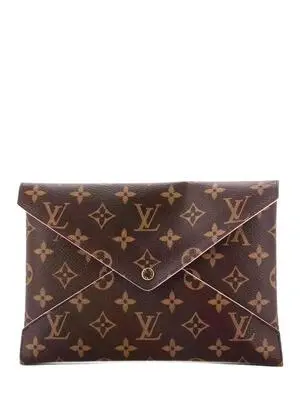LOUIS VUITTON Kirigami Pochette Monogram Canvas Gm Pouch - Brown