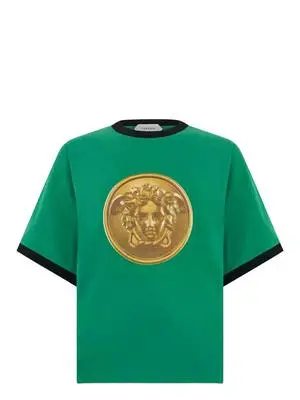 Versace Medusa-print T-shirt - Green