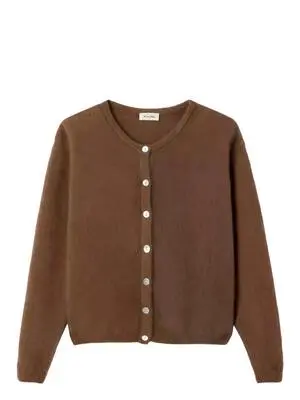 American Vintage Vitow Button-front Cardigan - Brown