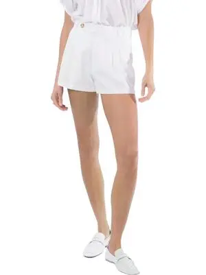DÔEN Kingsley Pleated Shorts - Salt