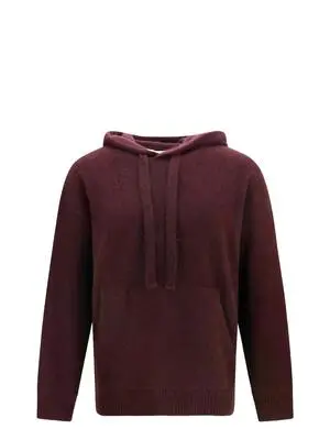 LANEUS Knitted Hoodie - Purple