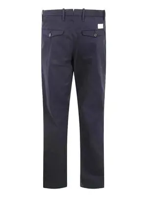 NINE:INTHE:MORNING Giove Piatto Slim Trouser - Blue