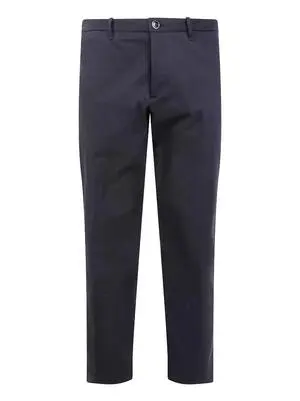 NINE:INTHE:MORNING Giove Piatto Slim Trouser - Blue