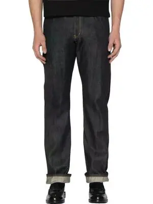 Naked & Famous Denim Guardian Ii Selvedge Straight-leg Jeans - Blue
