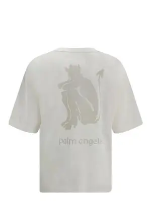 Palm Angels Graphic-print T-shirt - Neutrals