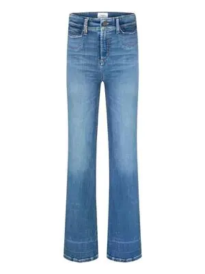 CAMBIO Fabienne Flared Jeans - Blue