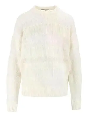Fabiana Filippi Sequin-embellished Striped Pullover - Neutrals