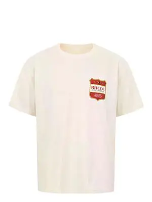 Rhude Filtaro Crest Tee - Neutrals