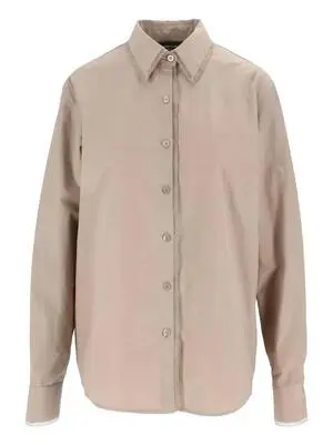 FABIANA FILIPPI Fabiana Filippi Cotton Poplin Button-Up Shirt