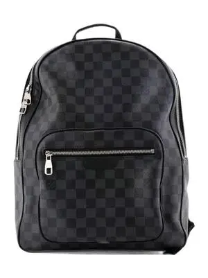 LOUIS VUITTON Louis Vuitton Josh Damier Graphite Backpack Black