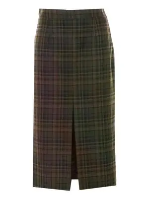 ANIYE BY Aniye By Noa Check Midi Skirt