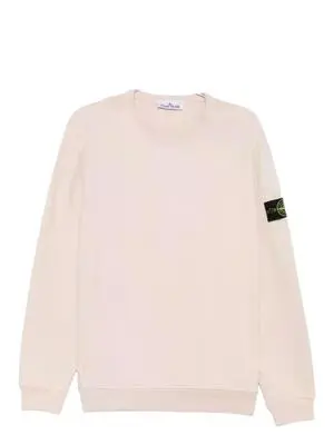 Stone Island Logo-patch Sweatshirt - Pink