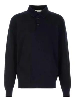 UMIT BENAN Long-sleeve Knitted Polo Shirt