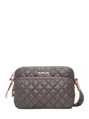 Mz Wallace Mz Wallace Small Metro Quilted Cross Body Bag Green