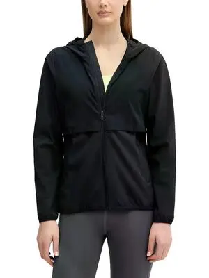 Under Armour Velocity Pro Storm Logo-printed Lightweight Performance Jacket - Black