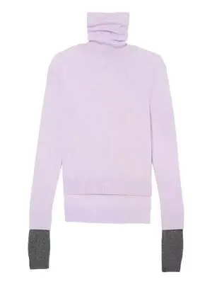 Marc Jacobs Layered Turtleneck Sweater - Purple