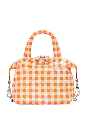 Mz Wallace Mini Sutton Tote Bag Orange