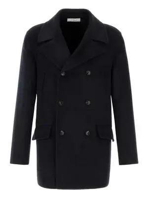 UMIT BENAN The Good Double-breasted Coat - Blue