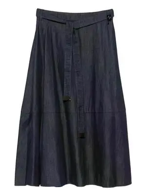 Max Mara Max Mara Midi Skirt Blue