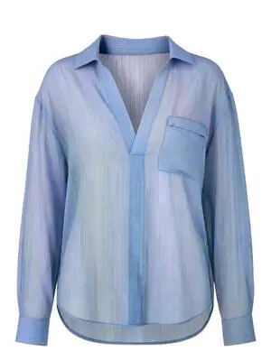 KOCCA Kocca Idrotea Striped Long-Sleeve Blouse